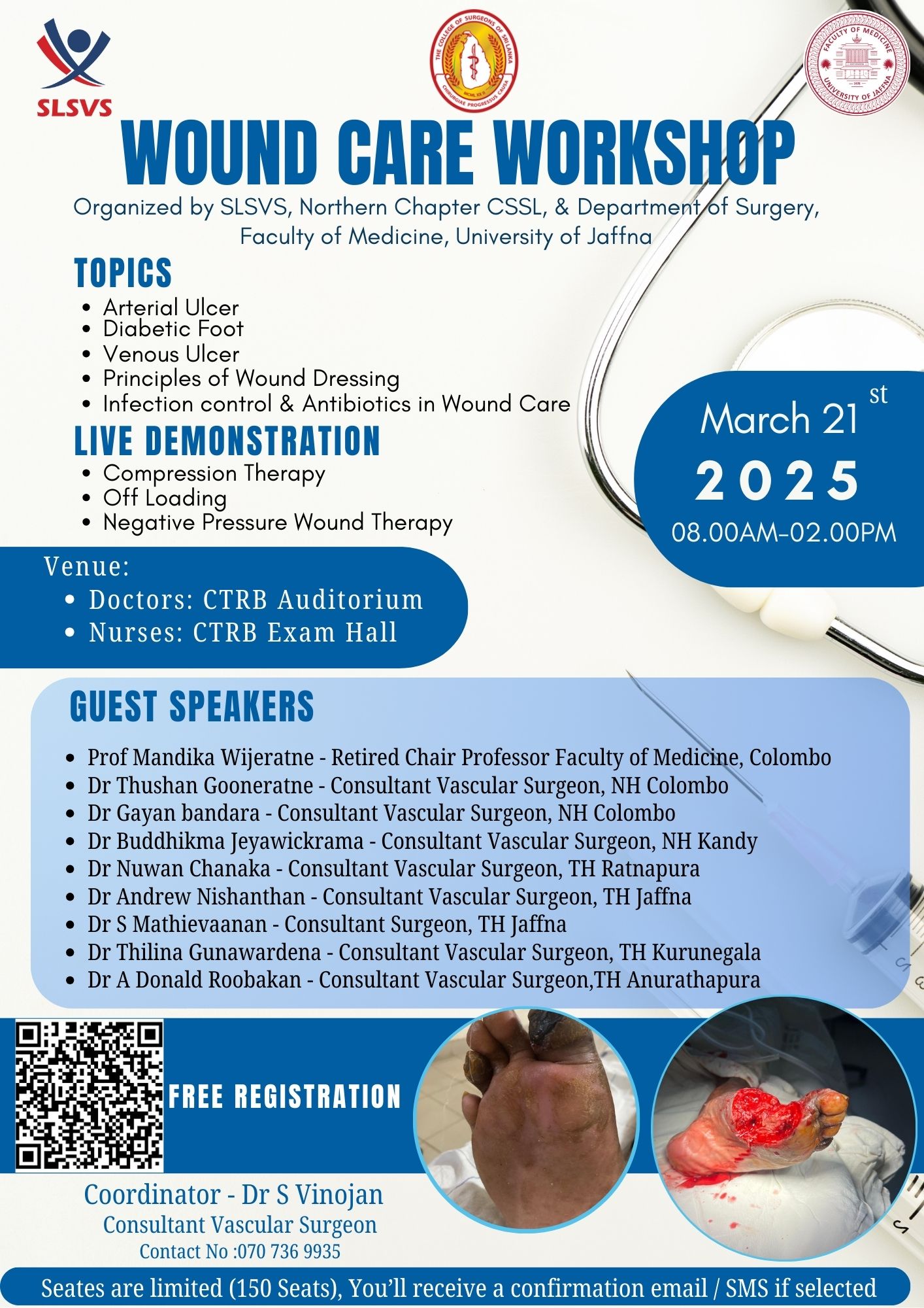 WOUND CARE WORKSHOP – Faculty of Medicine